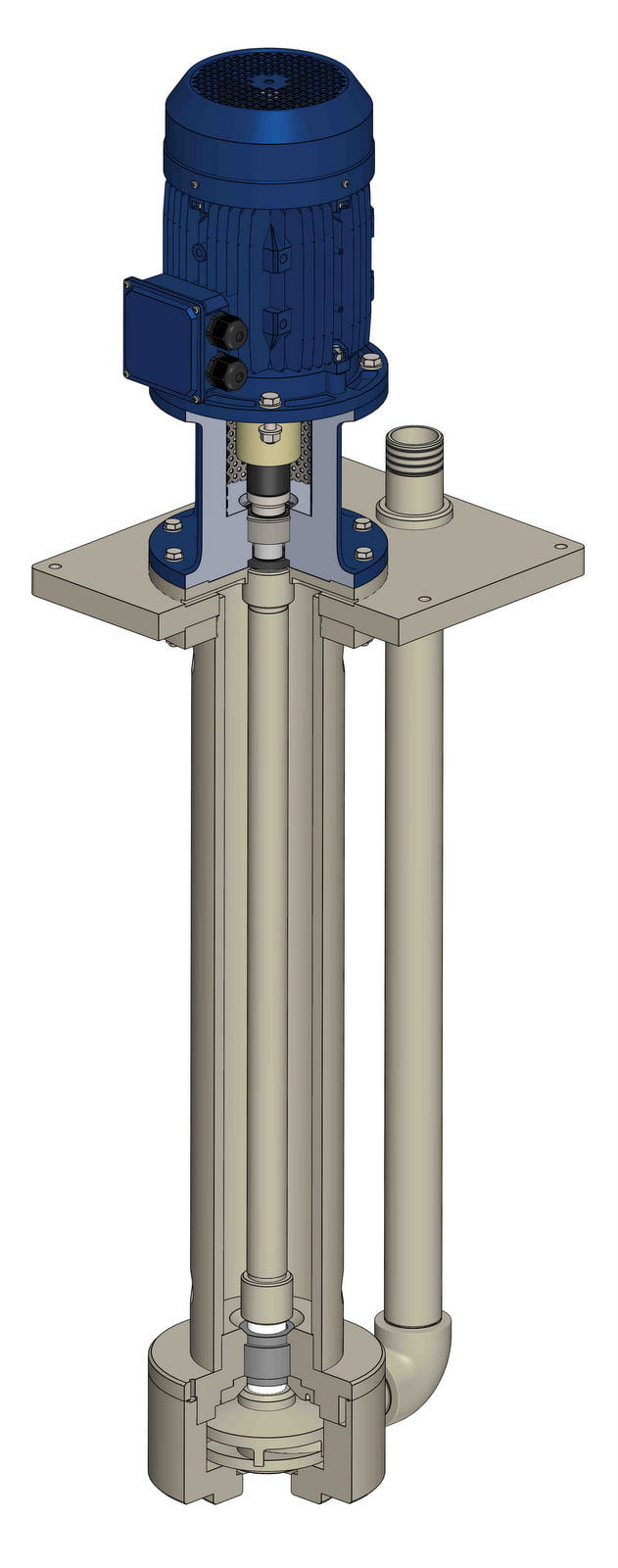 Pompa Verticale – VL | nuova darimpianti :: Agitatori e Pompe Industriali